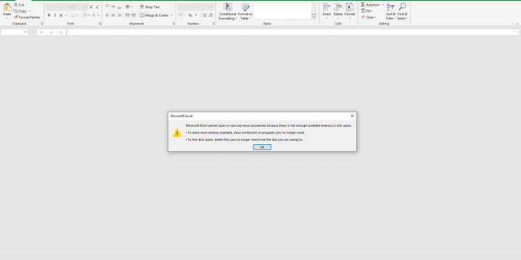 วิธีแก้ Excel cannot open or save any more documents because there is ...
